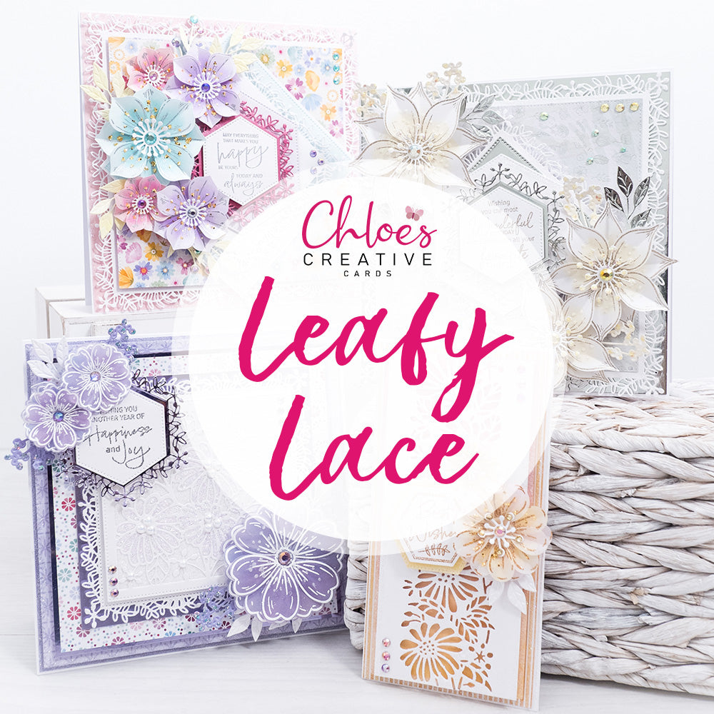 New Product Launch - Leafy Lace Collection! – Chloes Creative Cards