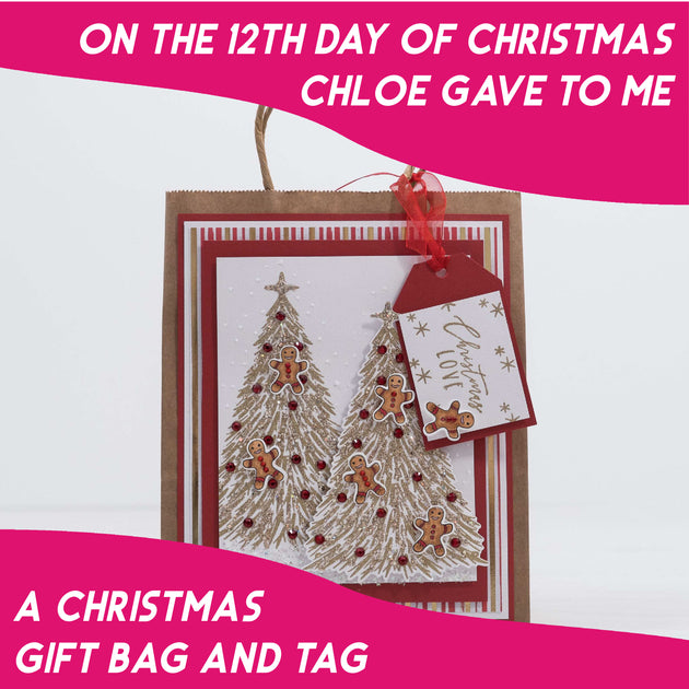 12 Projects of Christmas - Day 12 - Christmas Gift Bag and Tag – Chloes Creative Cards