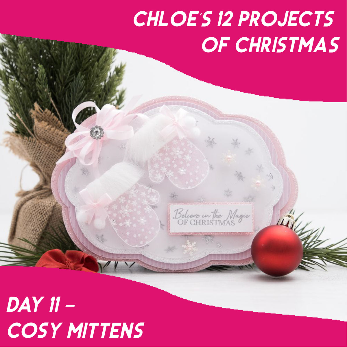 Chloe's 12 Projects of Christmas - Day 11 - Cosy Mittens – Chloes ...