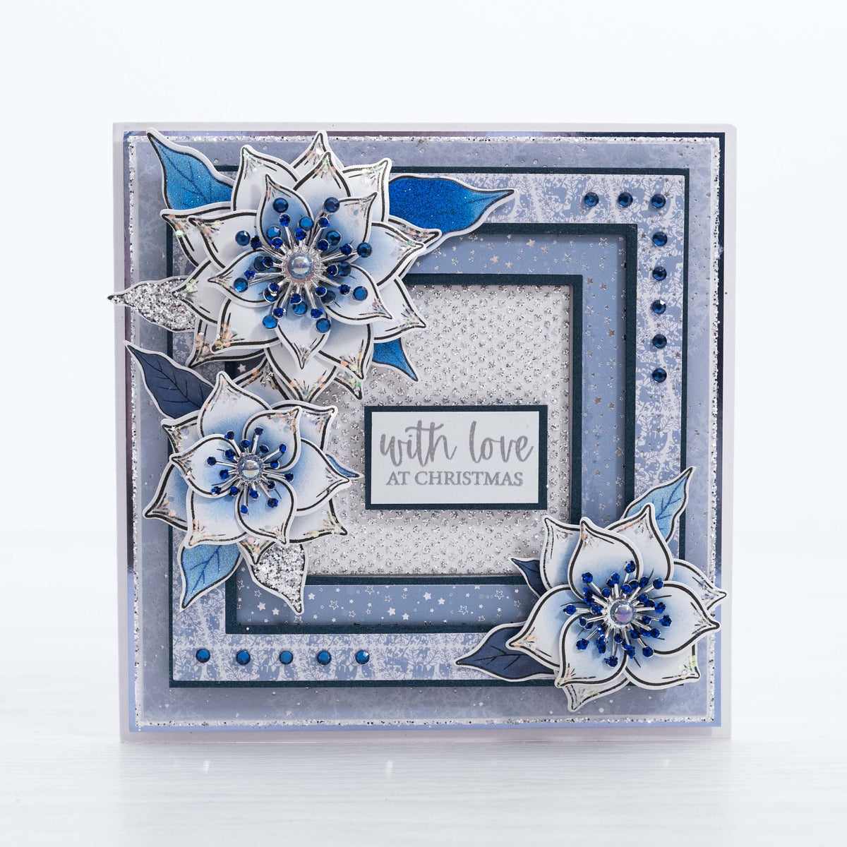 With Love at Christmas - Frosty Christmas Card Tutorial – Chloes ...