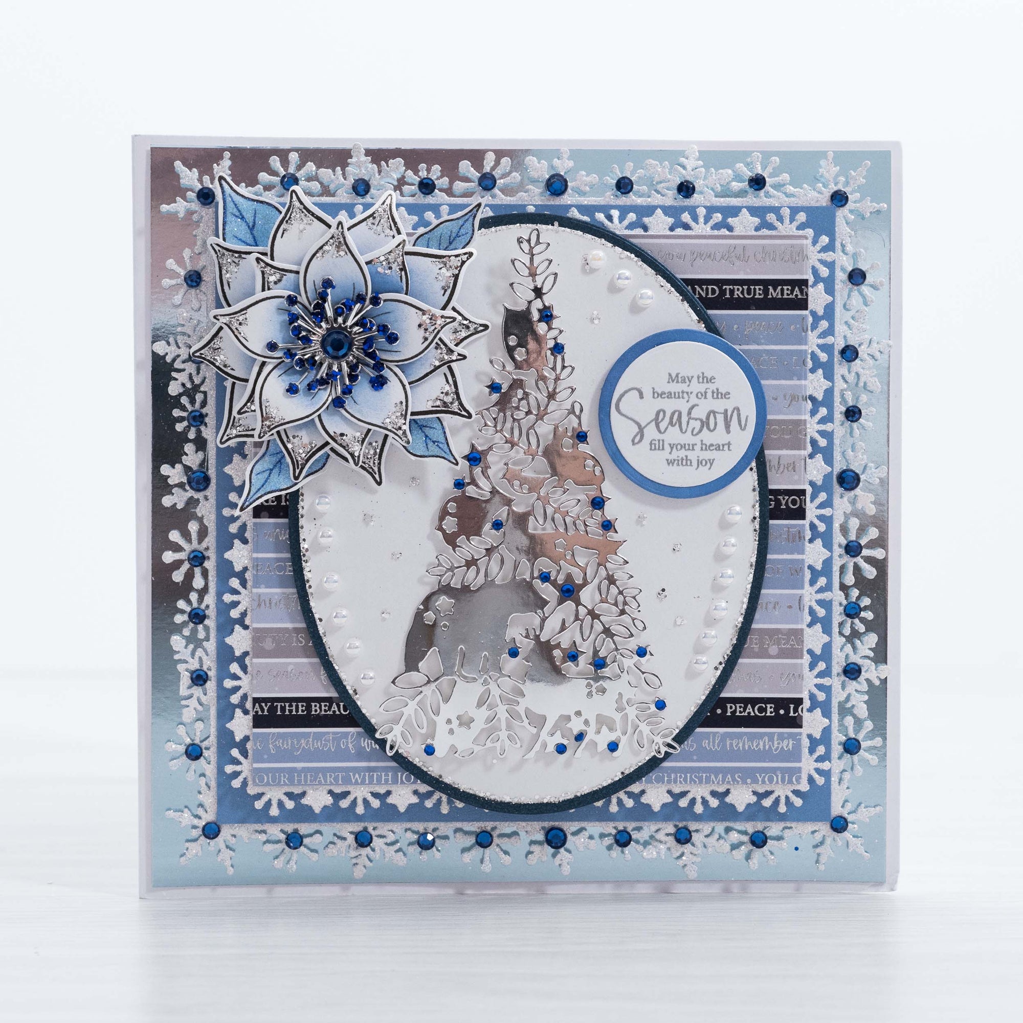 Winter Wonderland Tree - Frosty Christmas Card Tutorial – Chloes ...