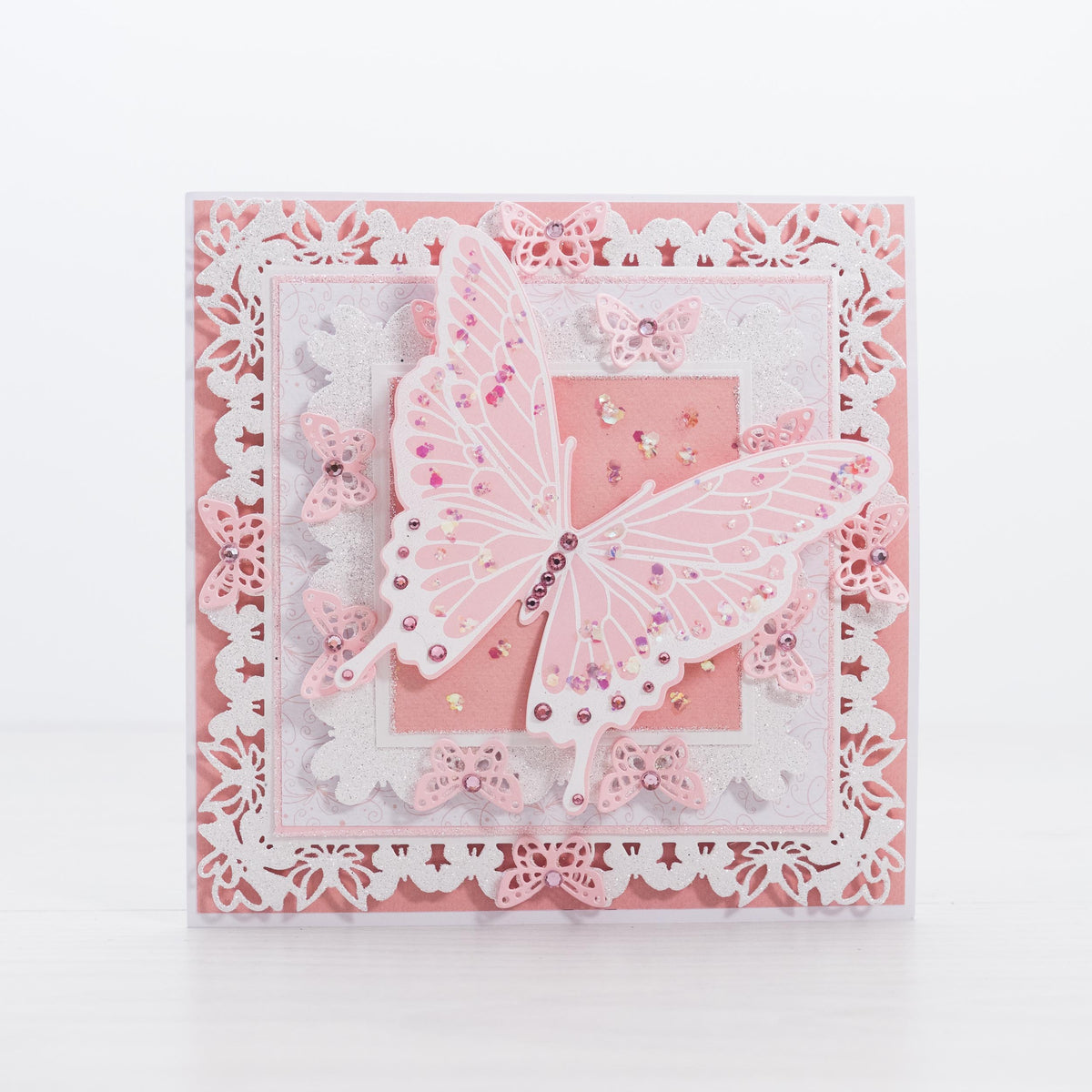 Pink Butterfly - Beautiful Butterflies Card Tutorial – Chloes Creative ...