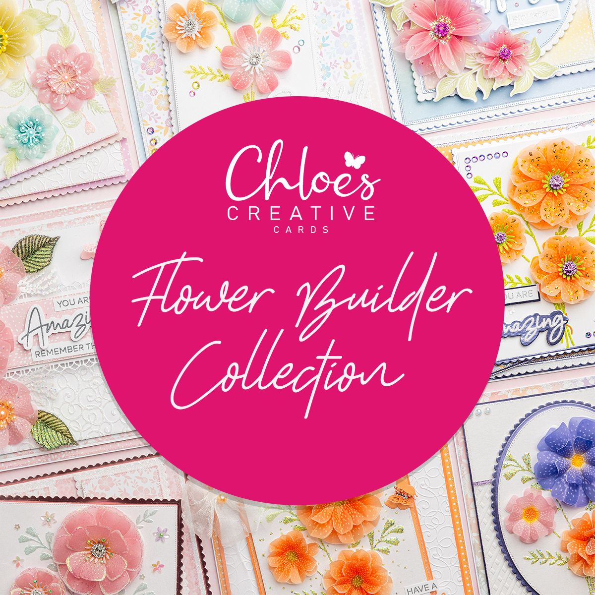 New Product Launch - the Flower Builder Collection – Chloes Creative Cards