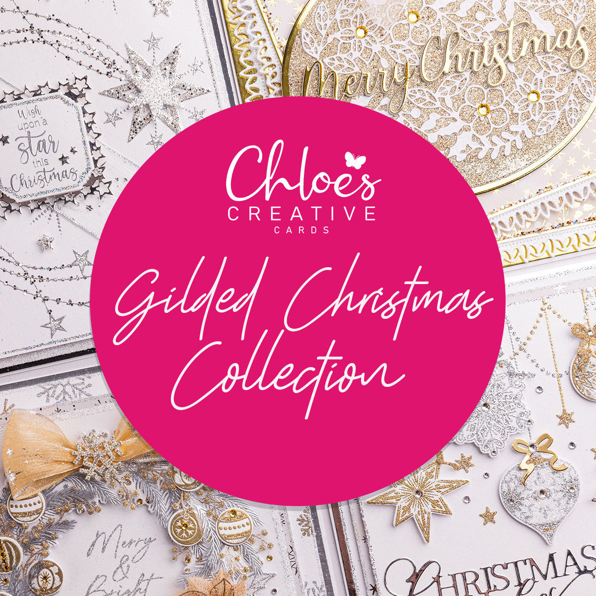 New Product Launch - the Gilded Christmas Collection – Chloes Creative Cards