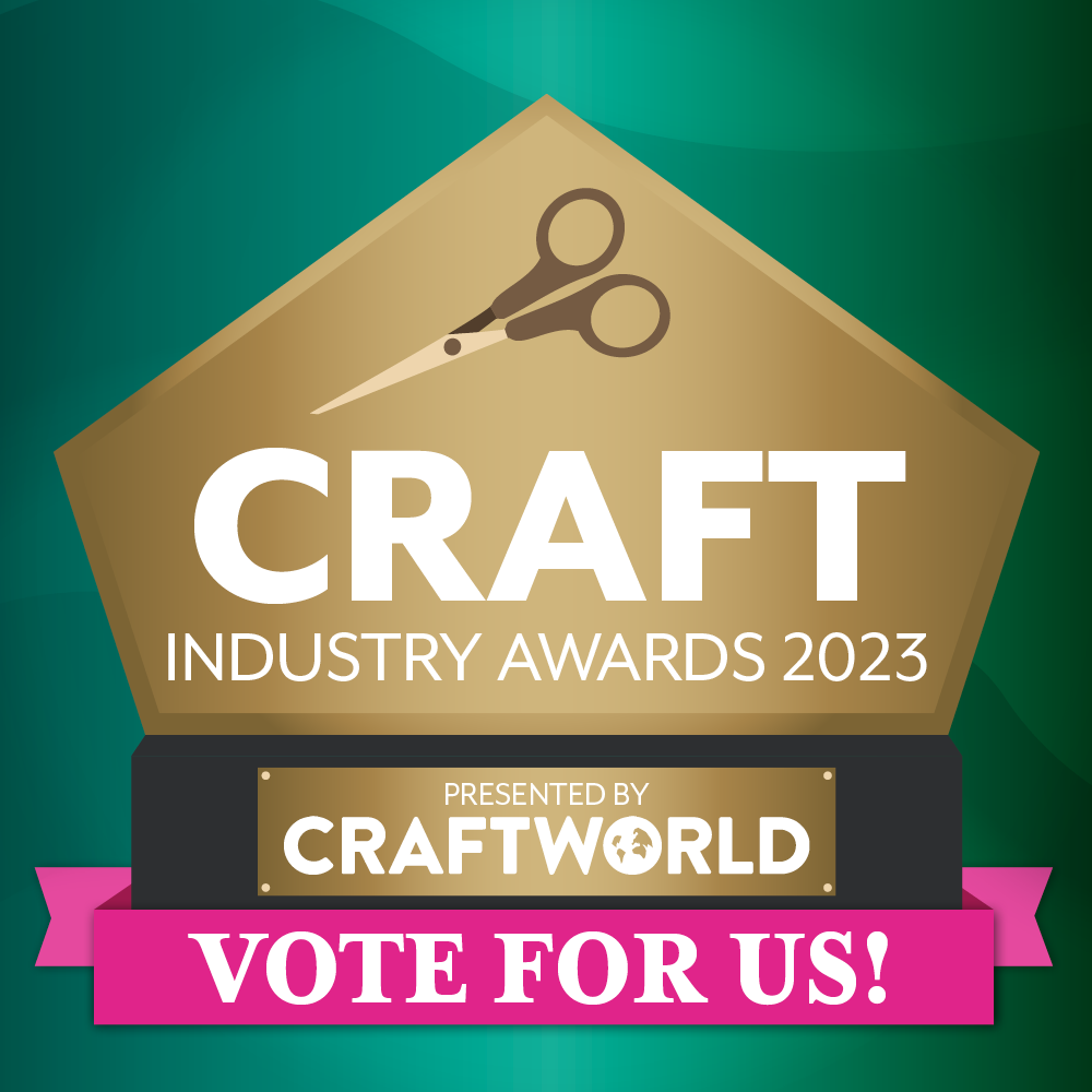 The First-Ever Craft Industry Awards - Vote For Us! – Chloes Creative Cards