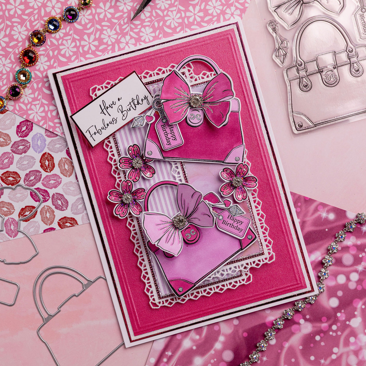 Fabulous Birthday - Chic Boutique Collection Card Tutorial – Chloes ...