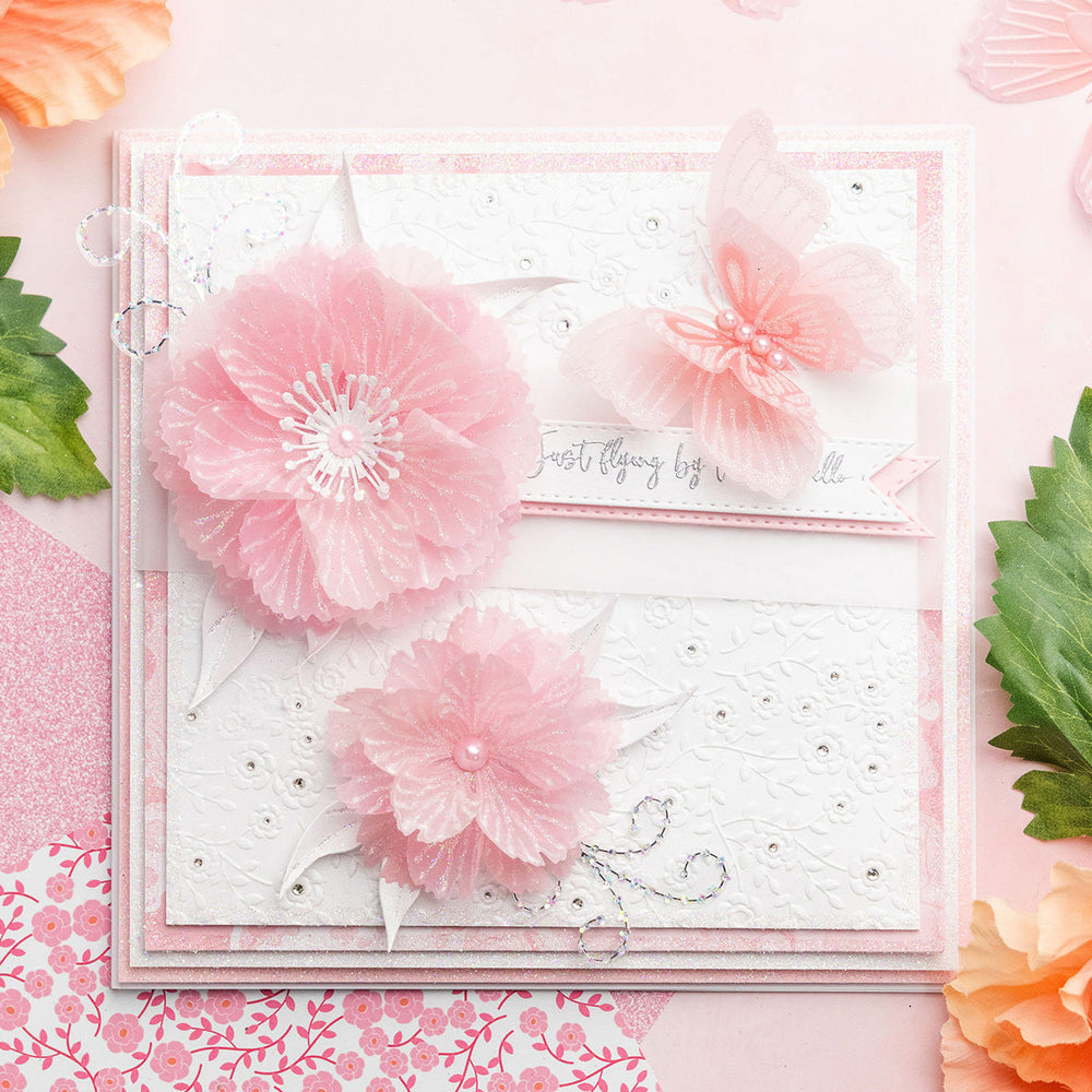 Flying By to Say Hello - Pretty Peonies Card Tutorial – Chloes Creative ...