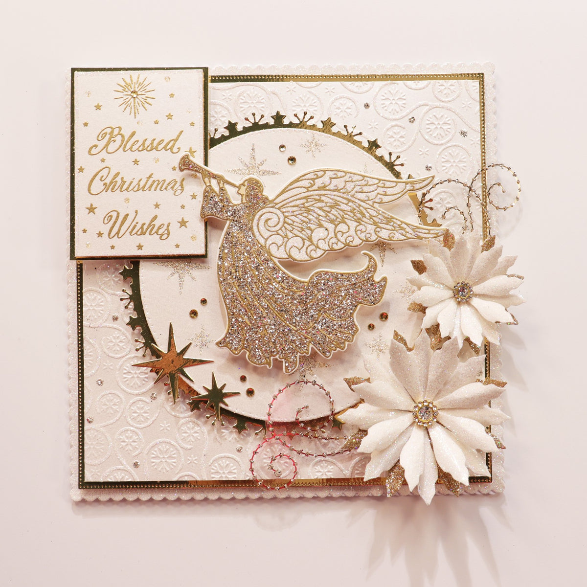 Angelic Christmas Wishes - Christmas Angel Card Tutorial – Chloes ...