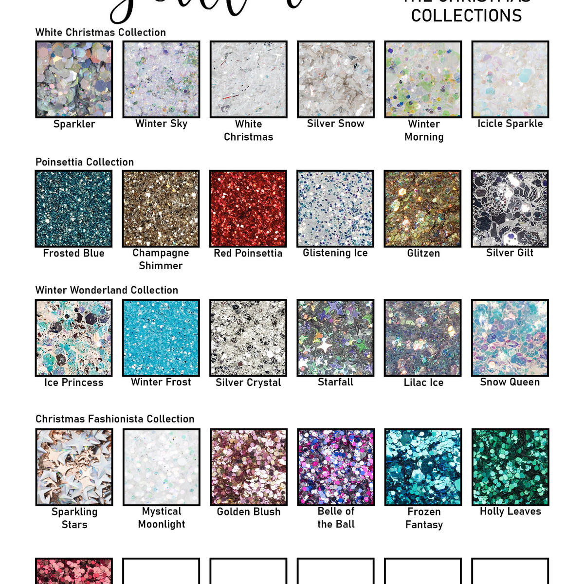 Sparkelicious Colour Charts - Download for FREE! – Chloes Creative Cards