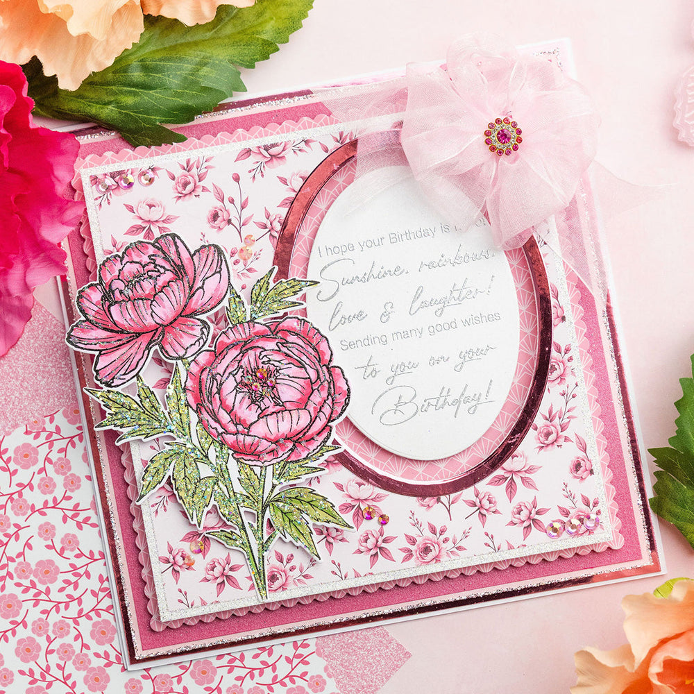 Peony Perfection - Pretty Peonies Card Tutorial – Chloes Creative Cards