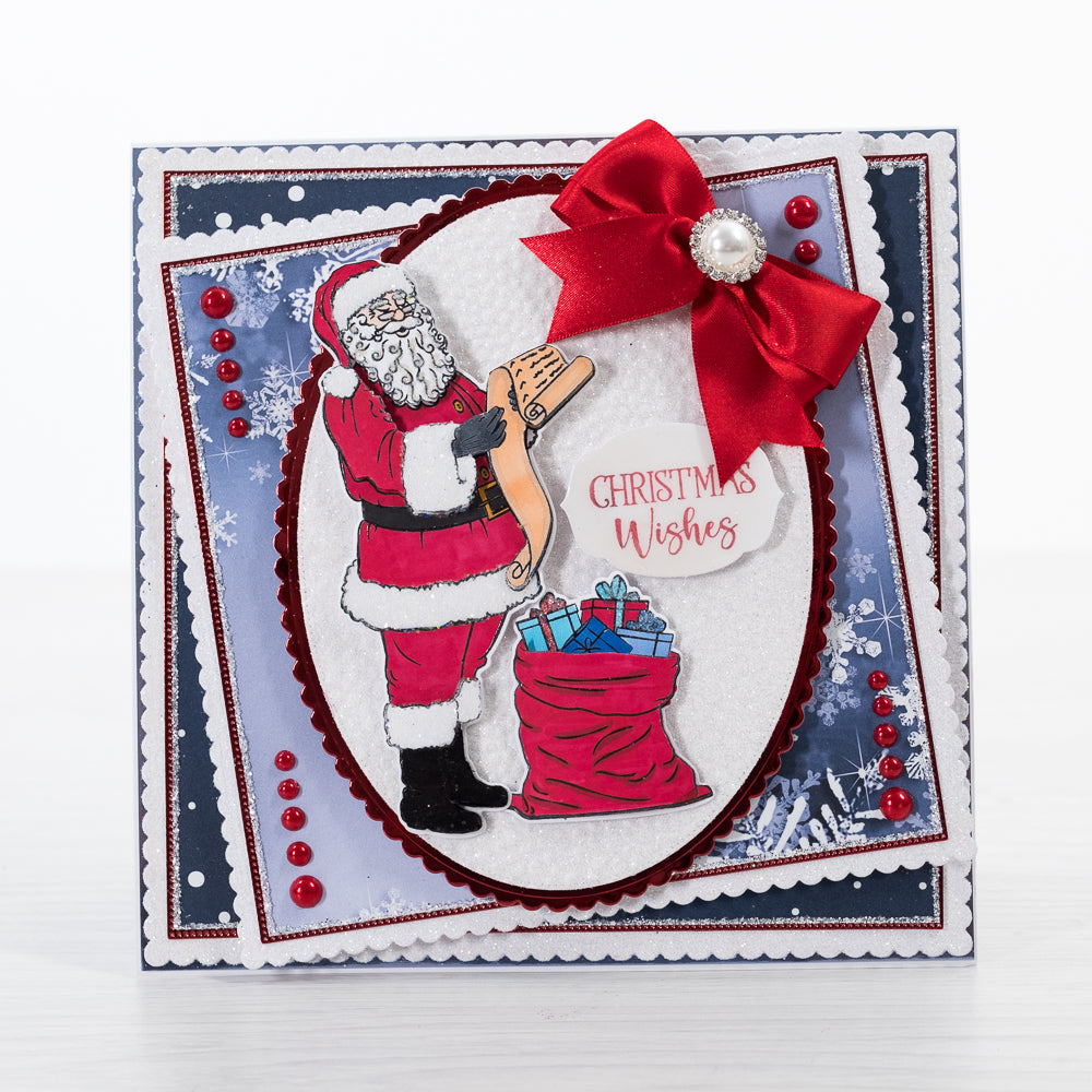 Christmas Wishes - Santa's Workshop Card Tutorial – Chloes Creative Cards
