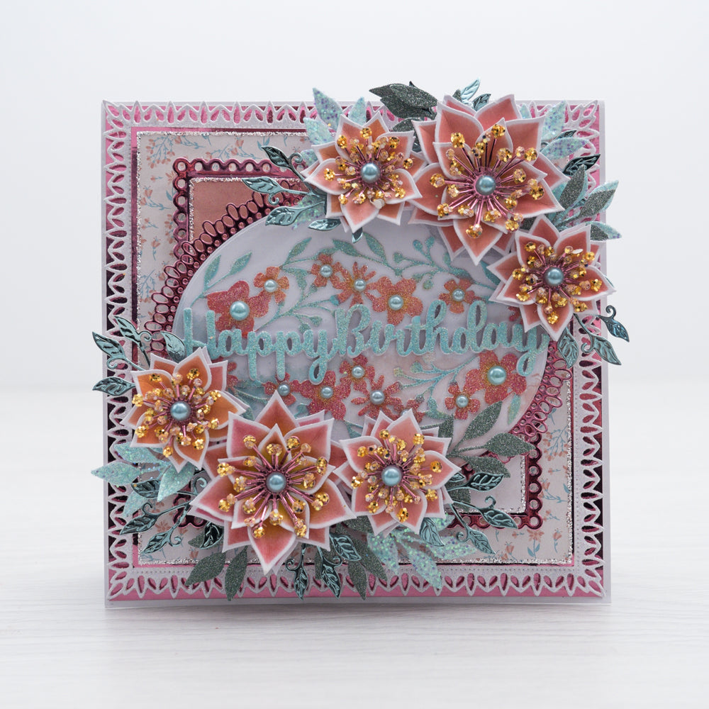 Happy Birthday - Flower Power Collection Card Tutorial – Chloes ...