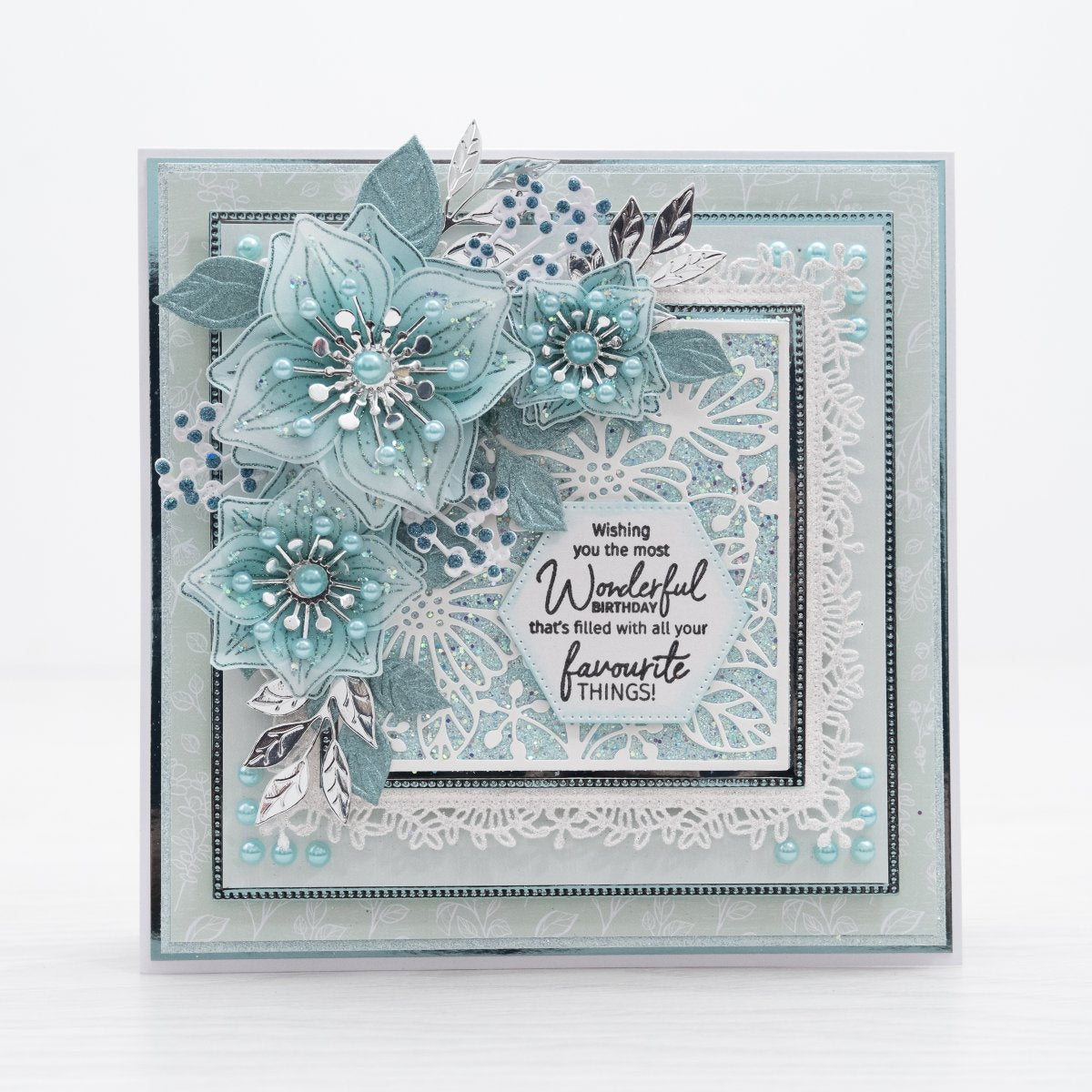 Wonderful Birthday - Leafy Lace Collection Card Tutorial – Chloes ...