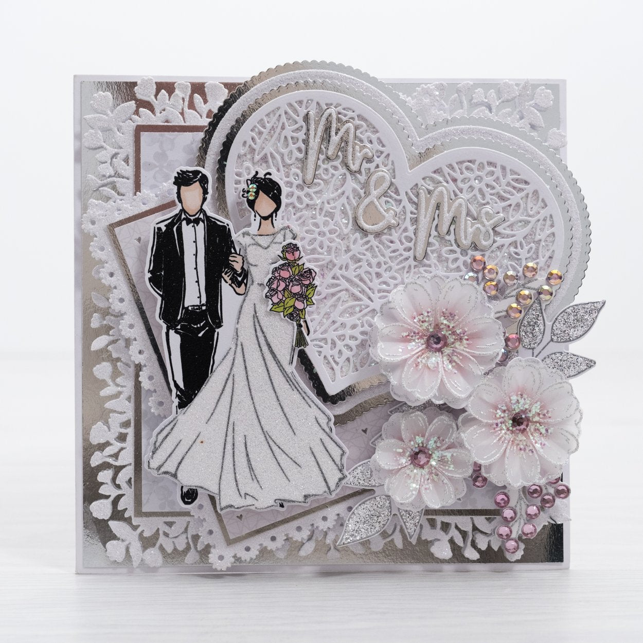 Mr and Mrs - Wedding Collection Card Tutorial – Chloes Creative Cards