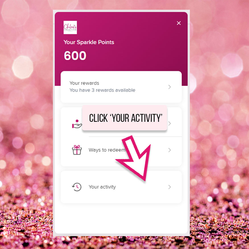 Sparkle Points Reward Club – Chloes Creative Cards