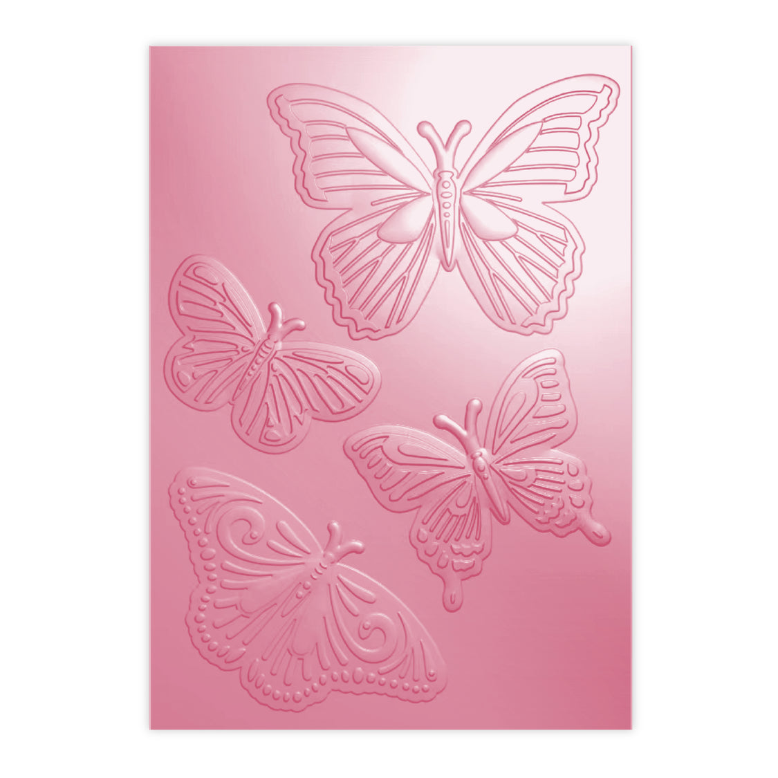 Chloe's Creative Cards 5x7 3D Embossing Folder, Metal Die & Stamp Set ...