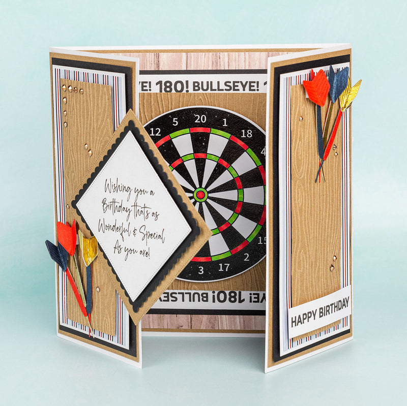 Chloe's Creative Cards Die & Stamp - Dart Board – Chloes Creative Cards