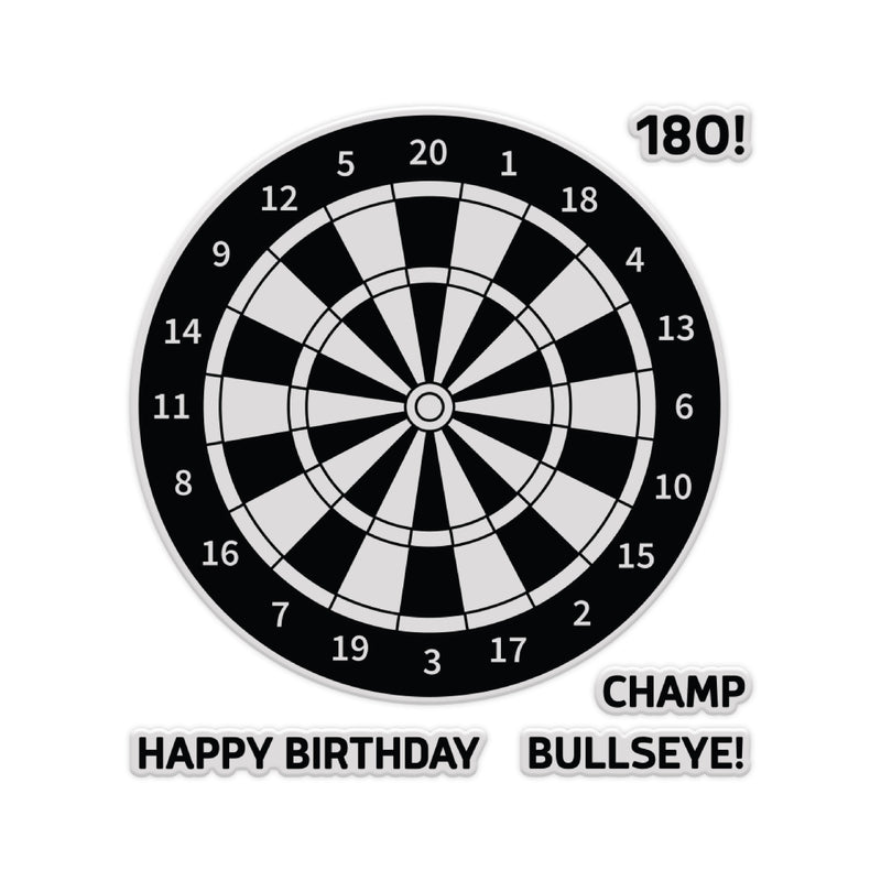 Chloe's Creative Cards Die & Stamp - Dart Board – Chloes Creative Cards