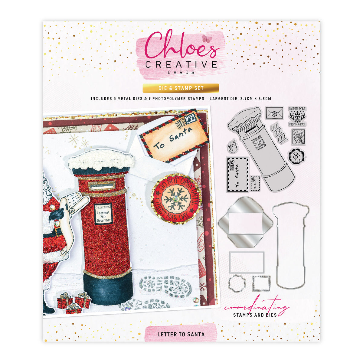 Chloe's Creative Cards Die & Stamp - Letter to Santa – Chloes Creative ...
