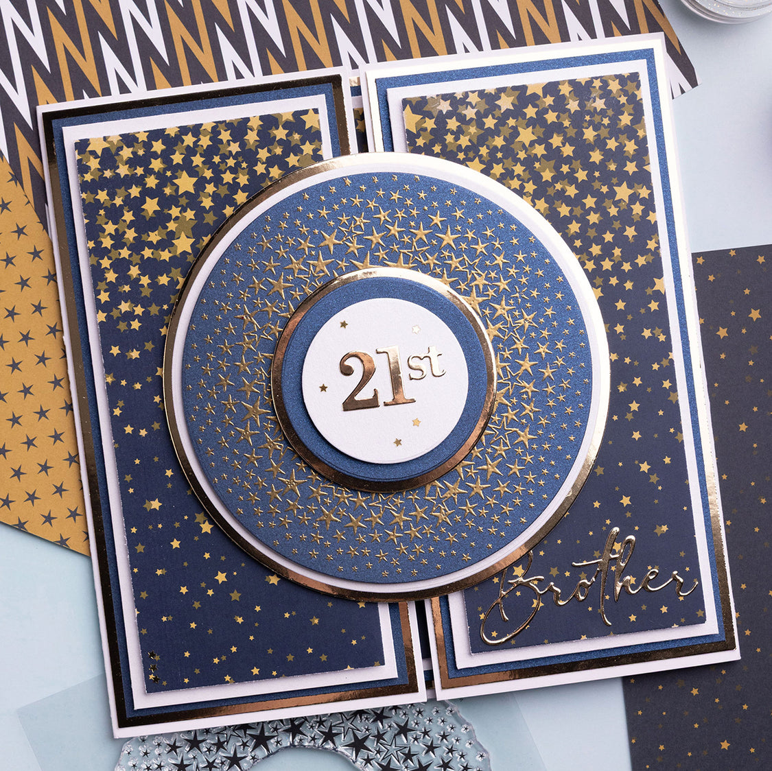 Chloe's Creative Cards Photopolymer Stamp Set (Square) - Star Circle ...