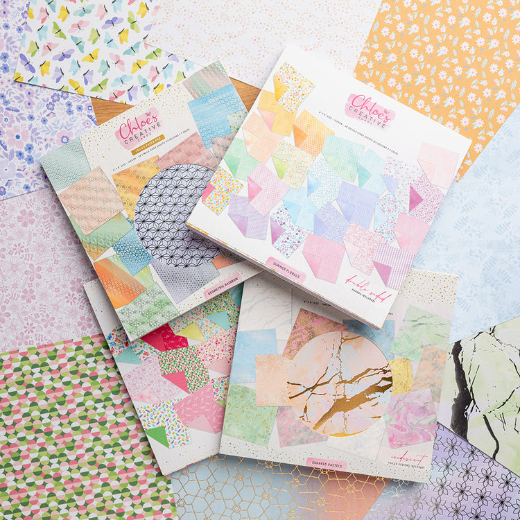 Craft UK 6x6 White Scallop Edge Card Blanks and Envelopes – Chloes ...