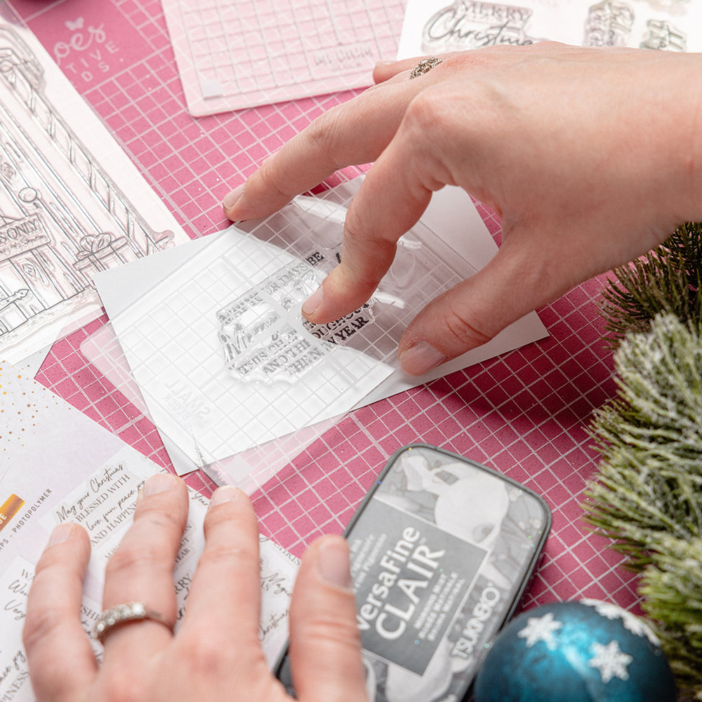 Chloe's Creative Cards 5x7 3D Embossing Folder & Metal Die Set - Cryst ...