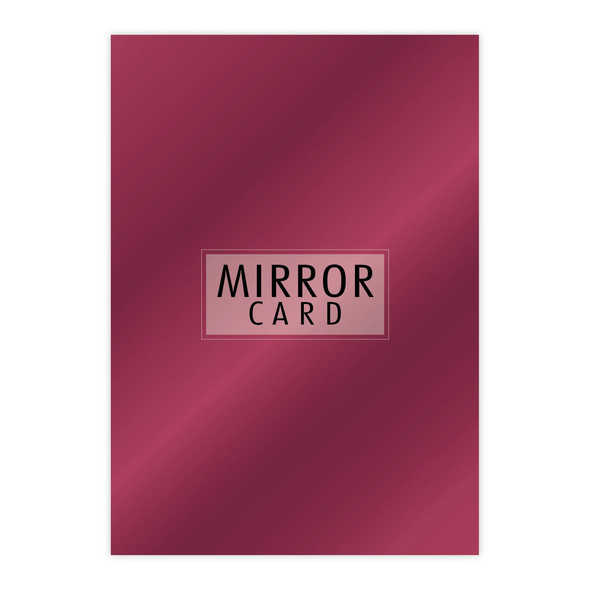 Chloes Creative Cards A4 Mirror Card - Azalea