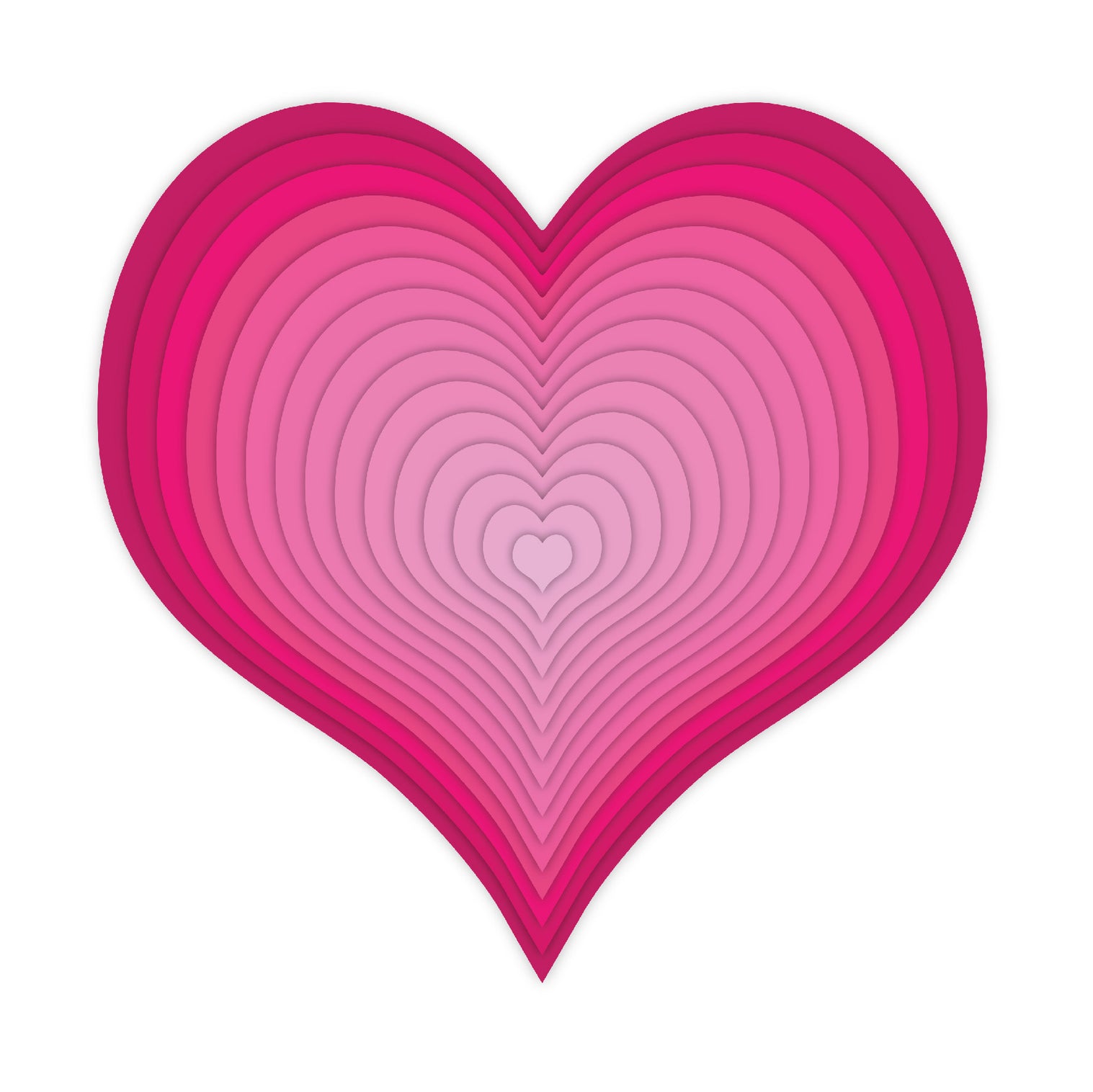 Chloes Creative Cards Metal Die Set - 8 x 8 Basic Hearts