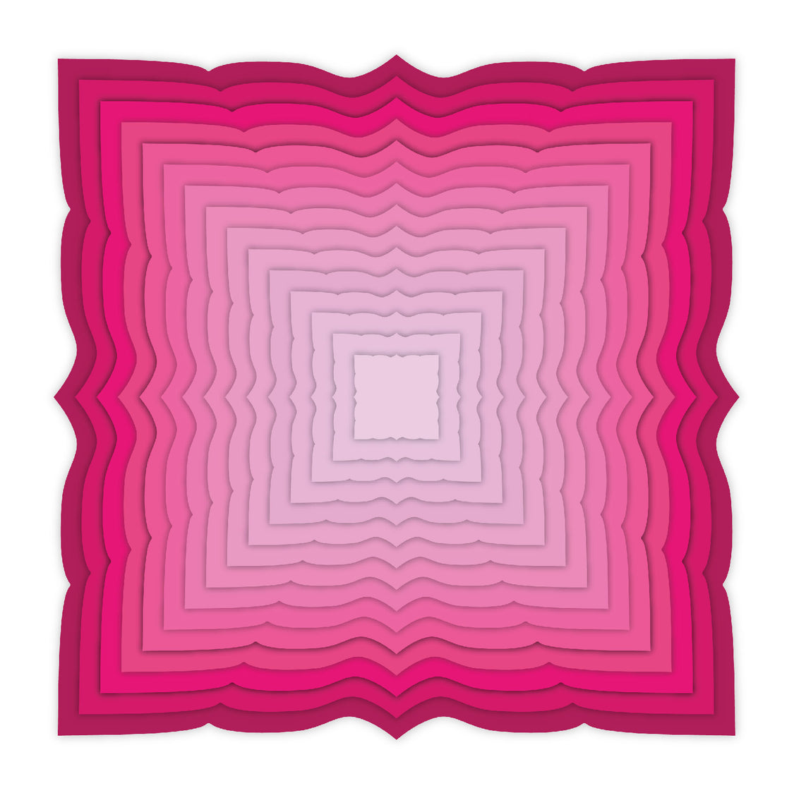 Chloes Creative Cards Metal Die Set - 8 x 8 Fancy Squares