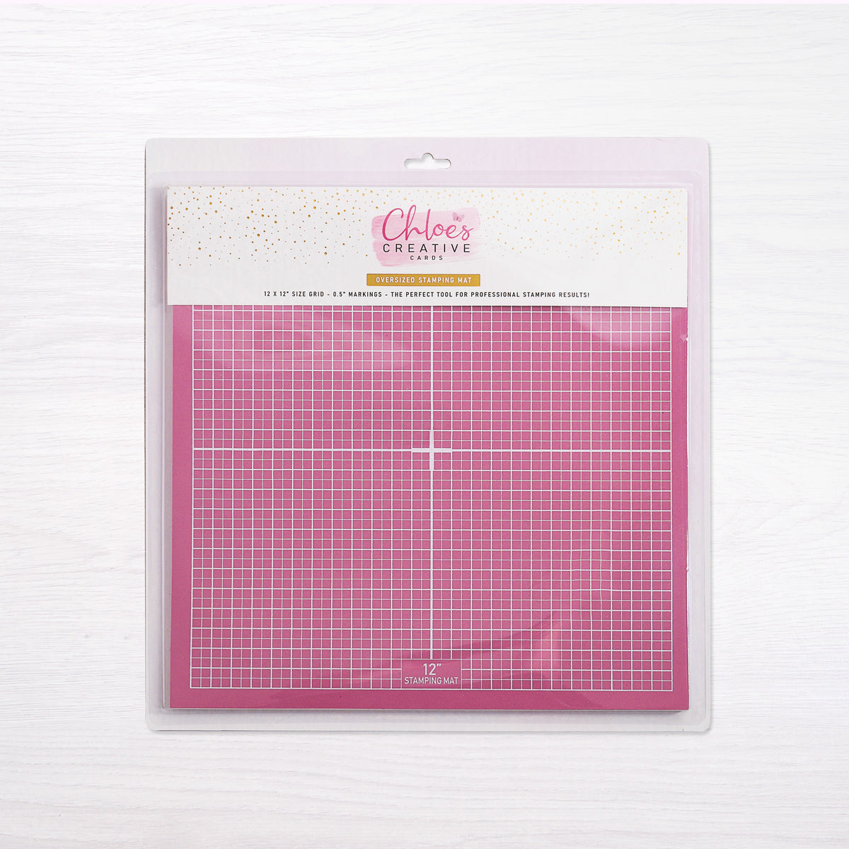 Chloes Creative Cards Oversized 12"x12" Foam Stamping Mat