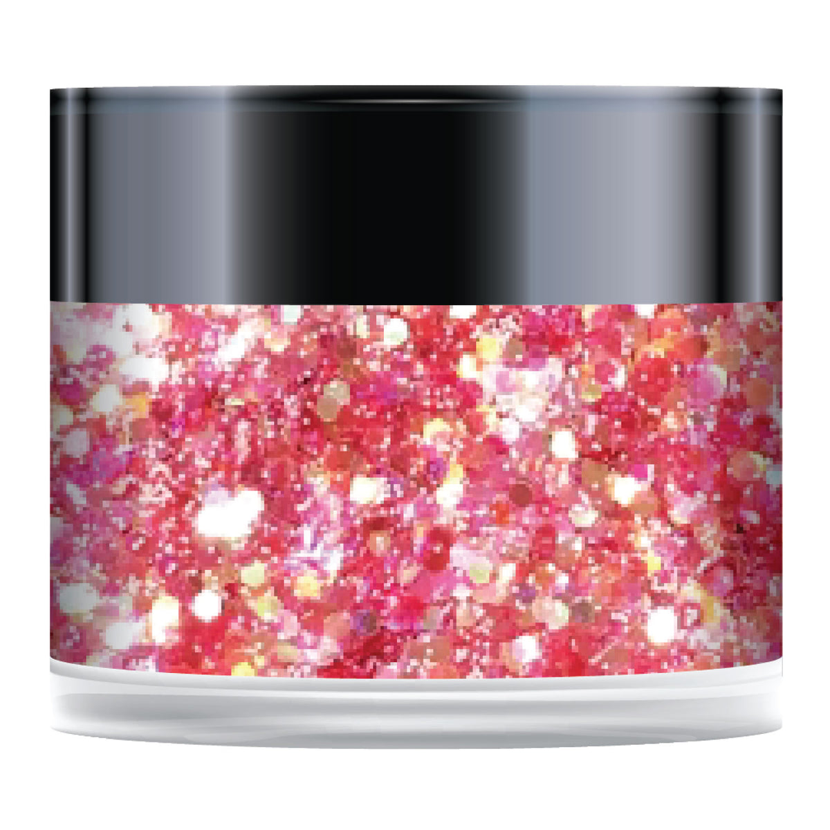 Strawberry Sorbet Sparkelicious Glitter 1/2oz Jar – Chloes Creative Cards