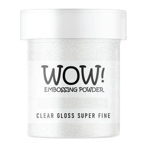 WOW Embossing Powder Clear Gloss Super Fine – Chloes Creative Cards