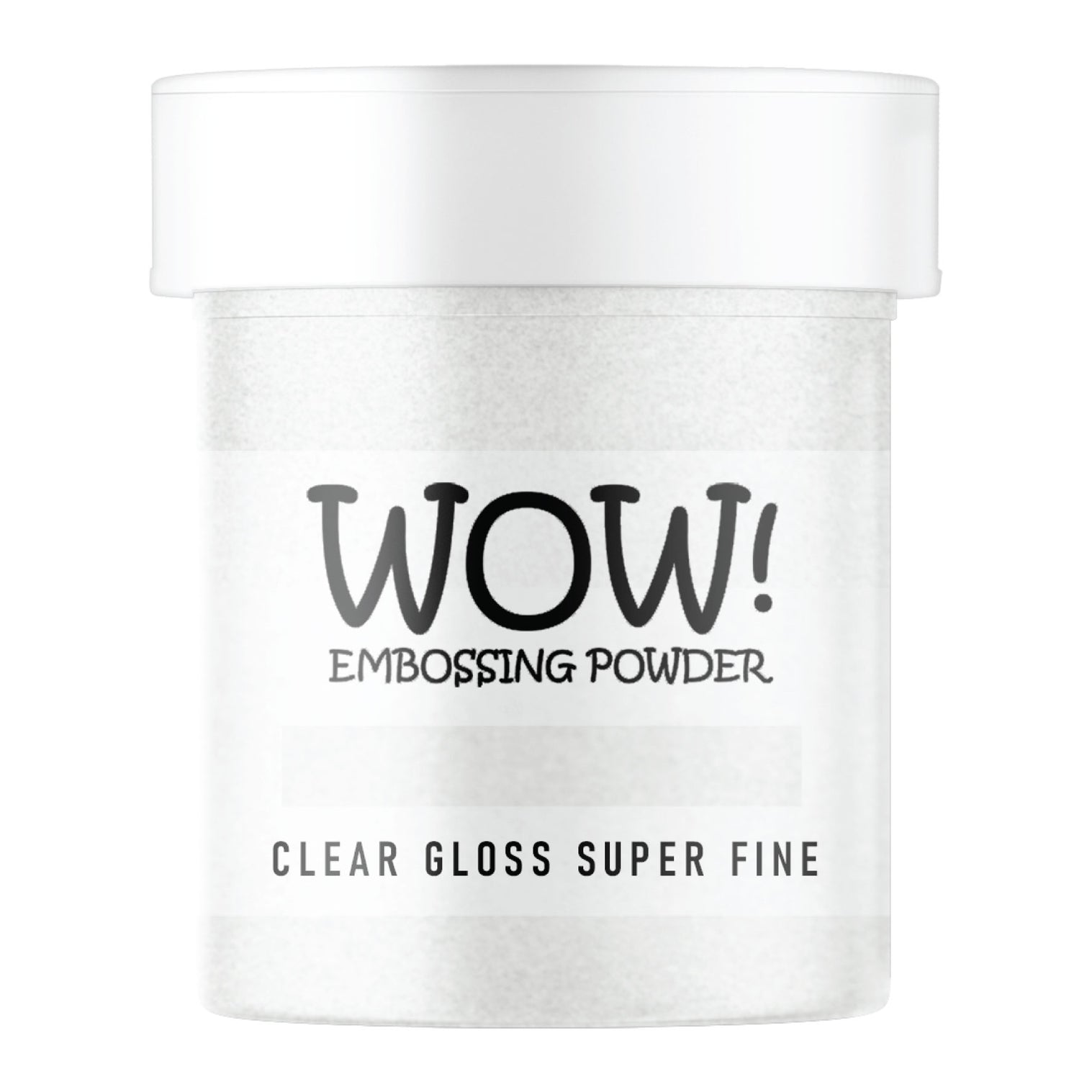 WOW Embossing Powder Clear Gloss Super Fine Large Jar – Chloes Creative ...